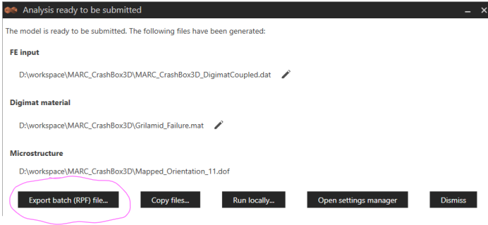 How to Run Digimat Modules from Command Line